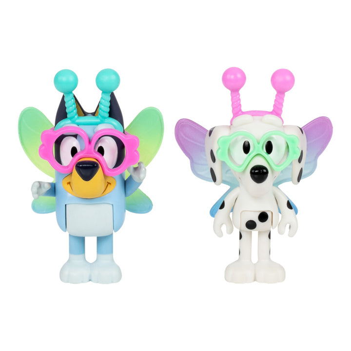 Bluey 2 Figure Pack With Alien Bluey And Alien Chloe With 4 Accessorie ...