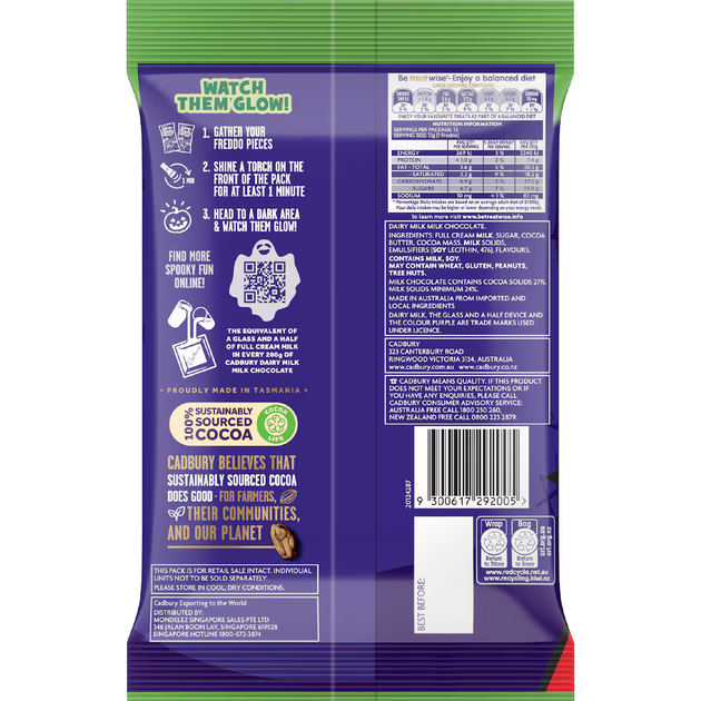Cadbury Milk Chocolate Freddo Sharepack 12 Pack 144g | Plunder From ...