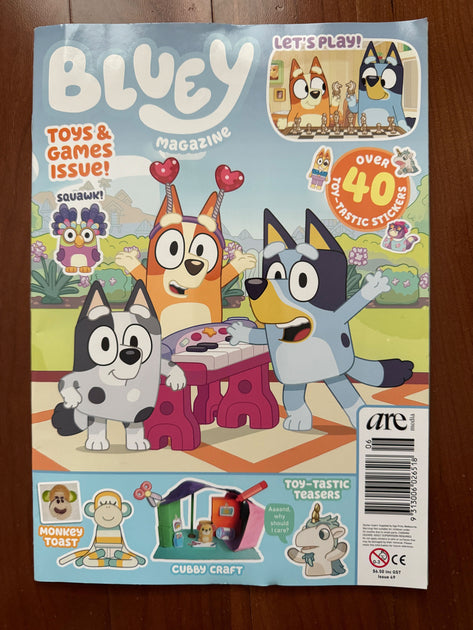 Bluey Activity Magazine Issue 49 - with Stickers, Arts & Crafts, and C ...