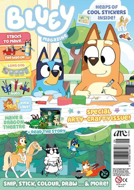 Bluey Magazine Issue 52: Exciting New Adventures and Creative Crafts f ...